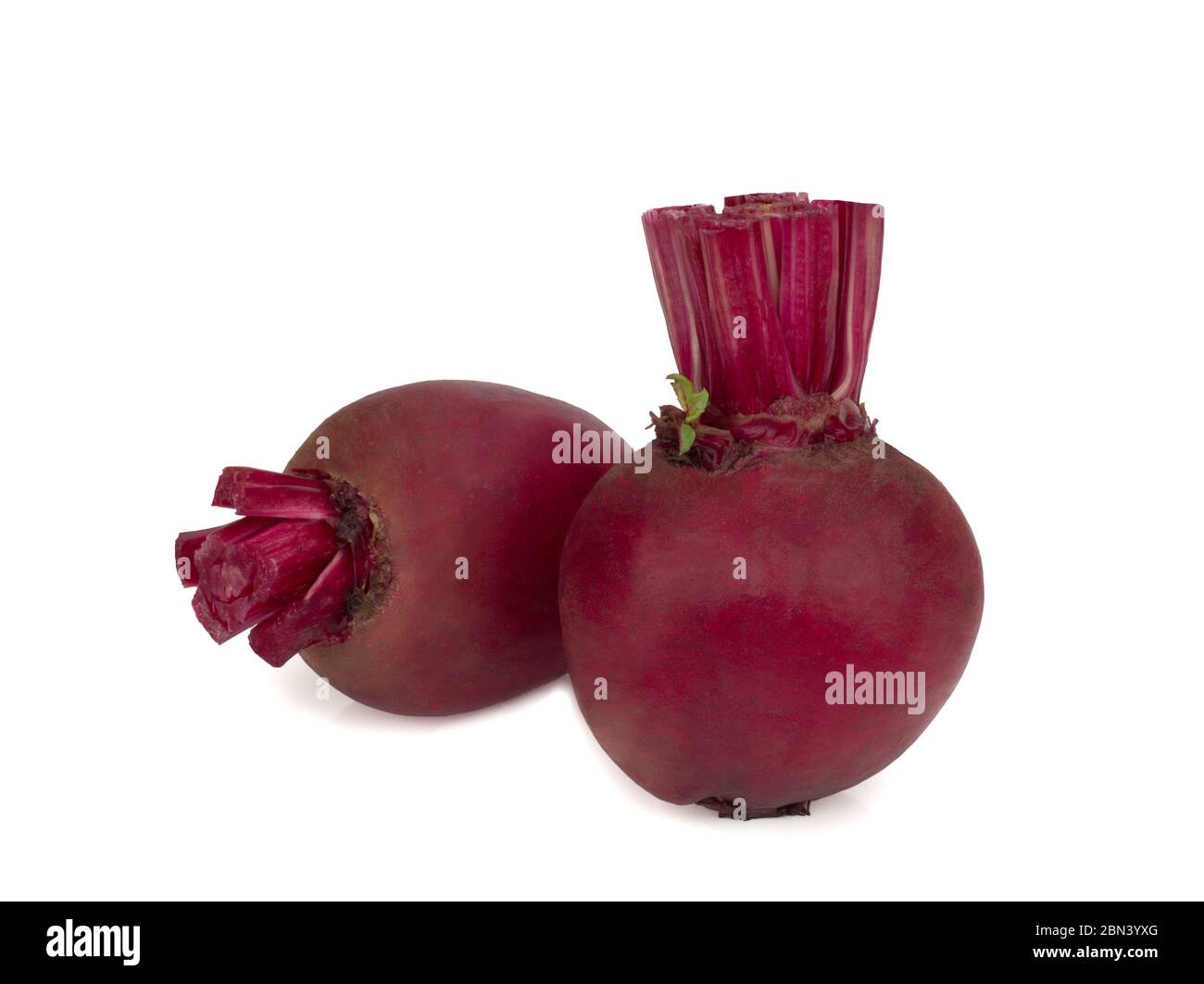 Whole red beetroots isolated on white background Stock Photo - Alamy