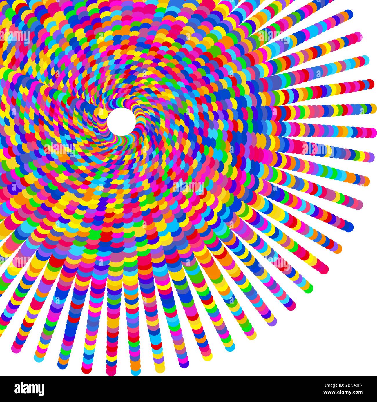 circle of colorful spots Stock Vector Image & Art - Alamy