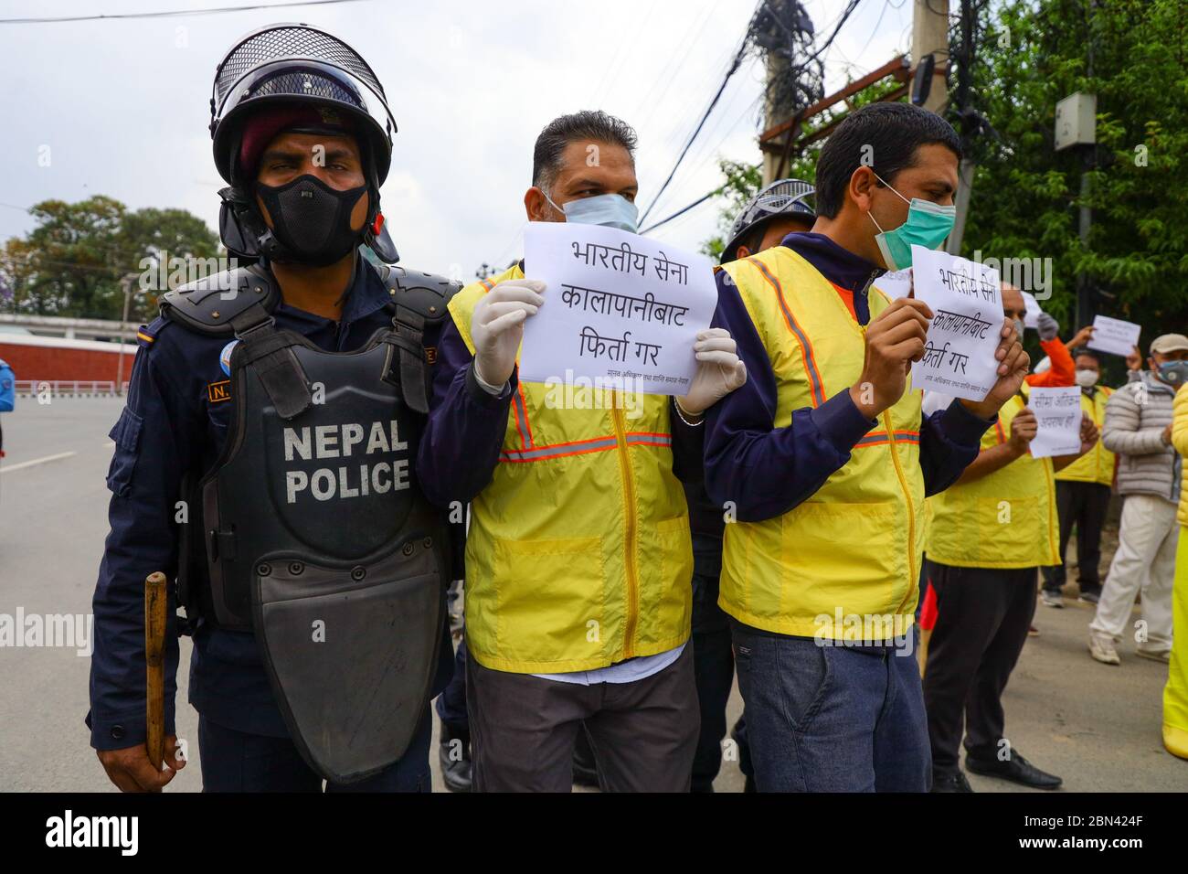 Kathmandu, Nepal. 12th May, 2020. Human Rights Activists detainee by ...