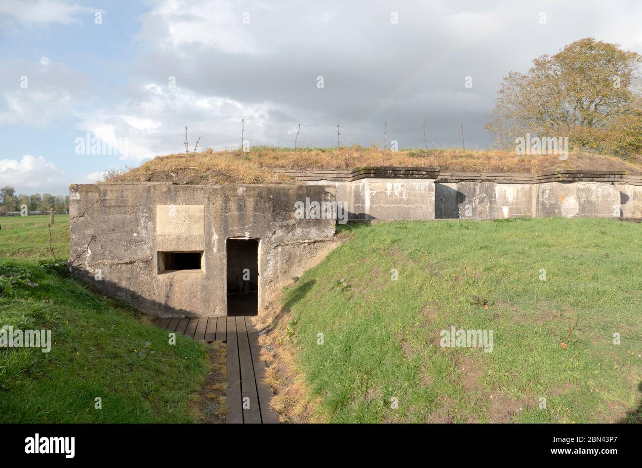 Command Bunker in Zandvoorde, Belgium. Well preserved German command ...