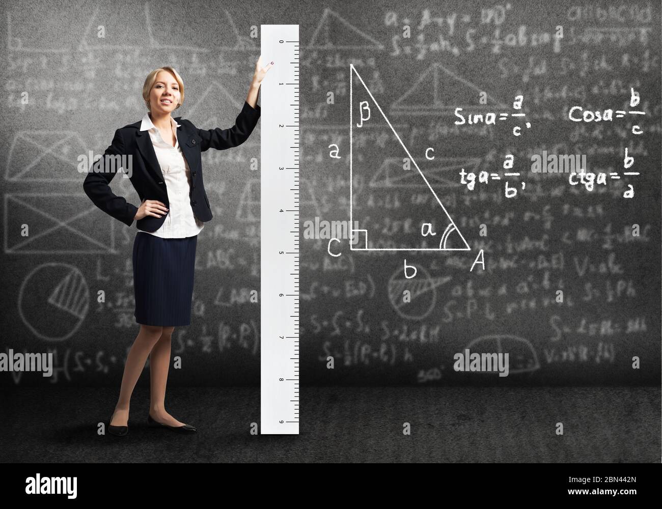 Teacher ruler hi-res stock photography and images - Alamy