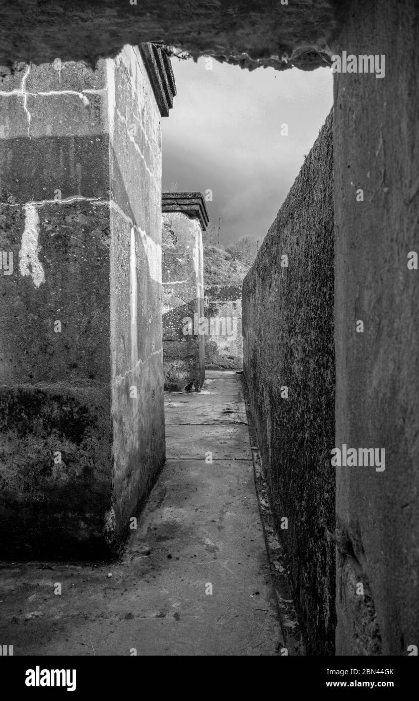 German ww1 bunker Black and White Stock Photos & Images - Alamy