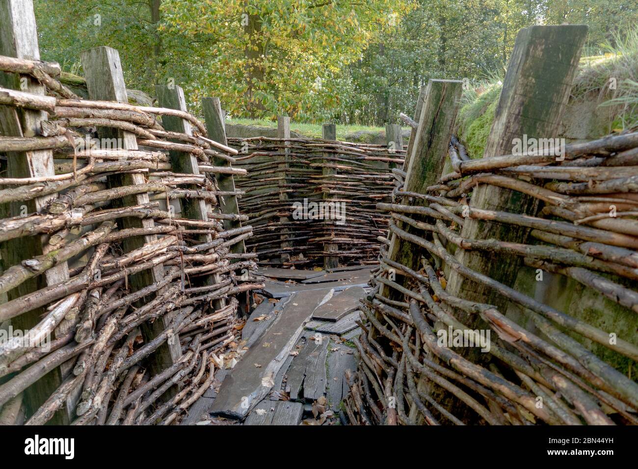 Wwi trench system hi-res stock photography and images - Alamy