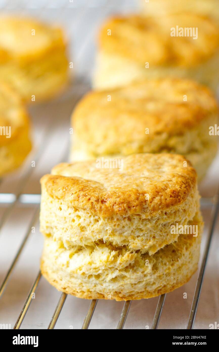 Pile of scones hi-res stock photography and images - Alamy