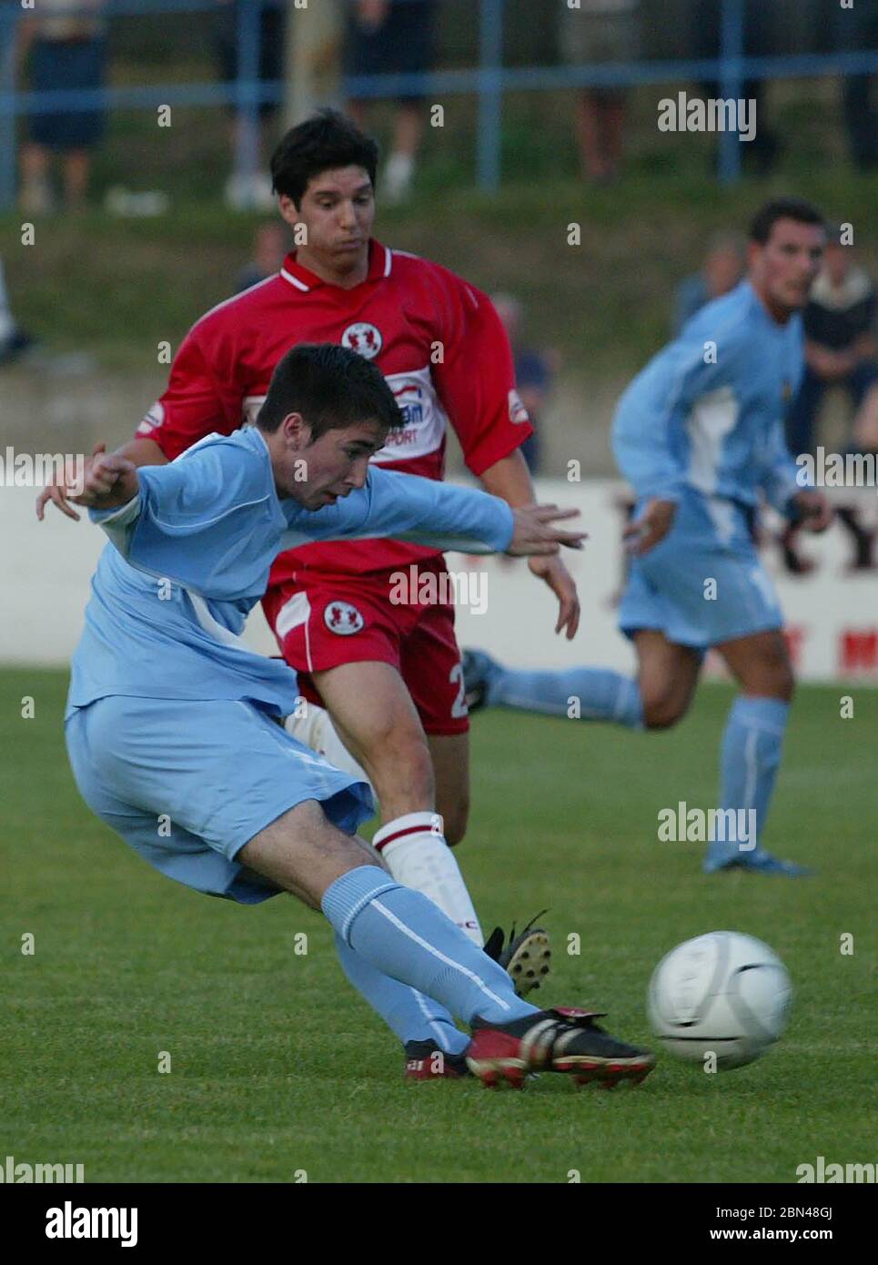 GRAYS, UK. AUGUST 05: David Conway of Grays Athletic during Friendly ...