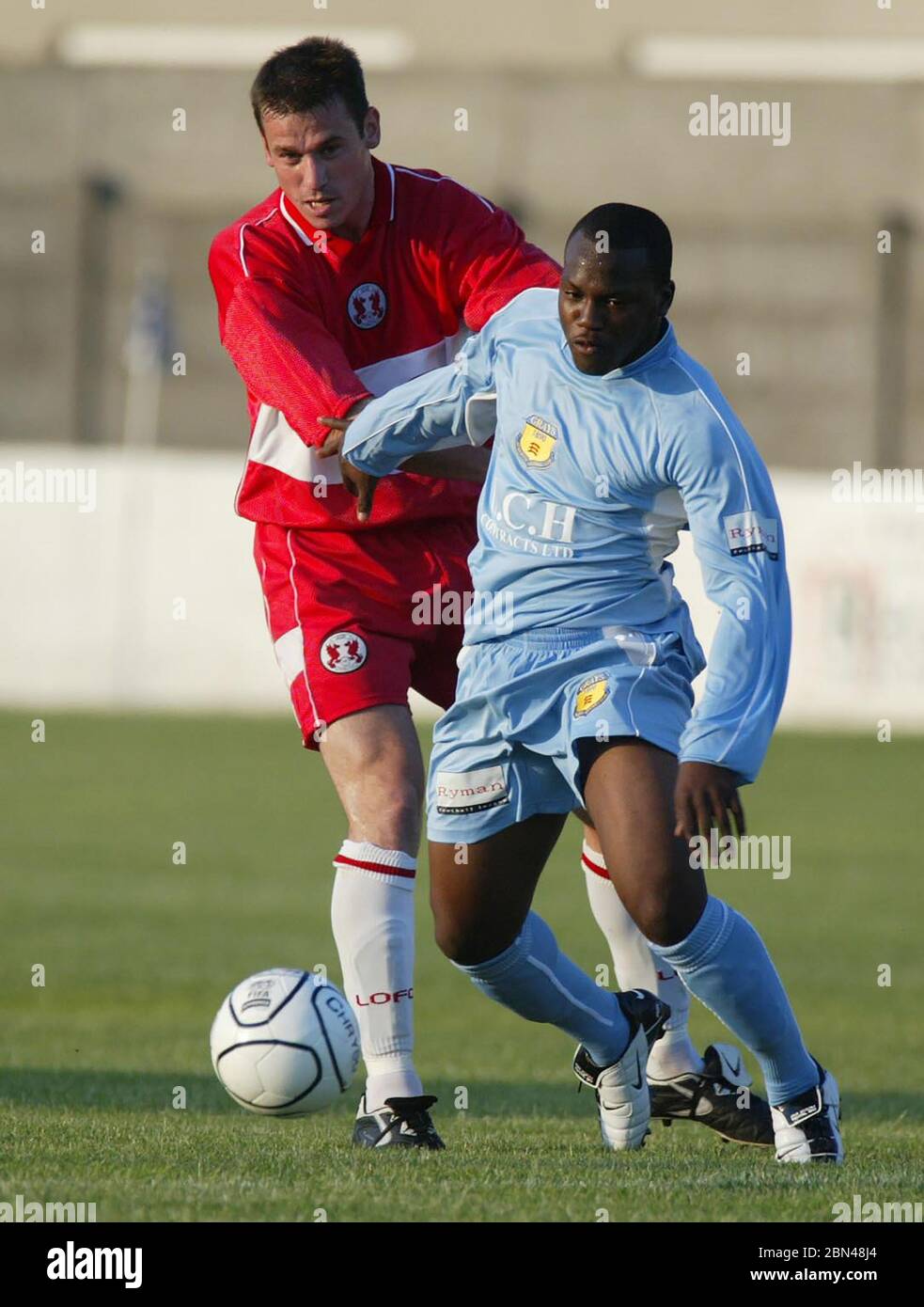 GRAYS, UK. AUGUST 05: Tobi Oshitola of Grays Athletic during Friendly ...