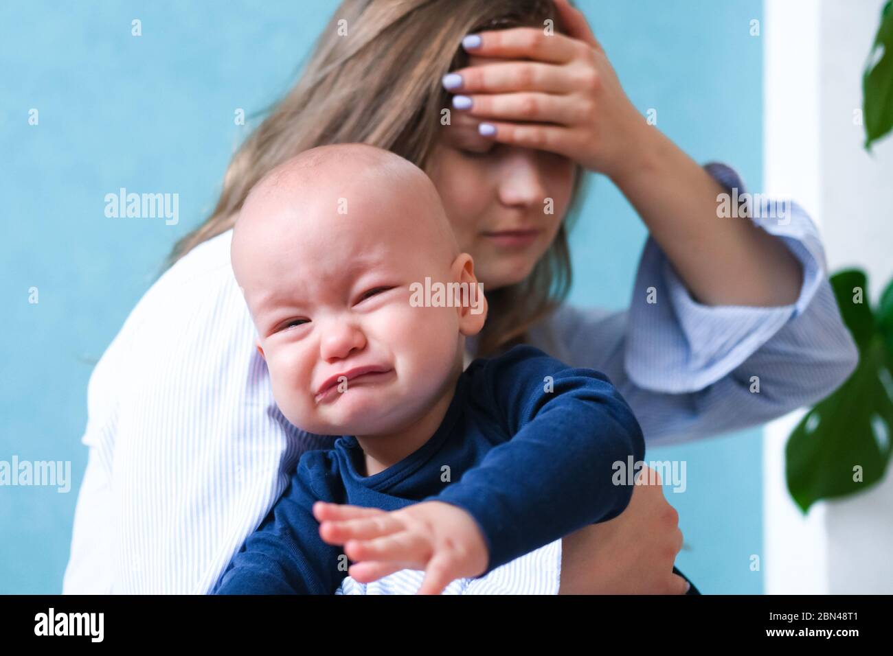 Mother and child tantrum hi-res stock photography and images - Alamy