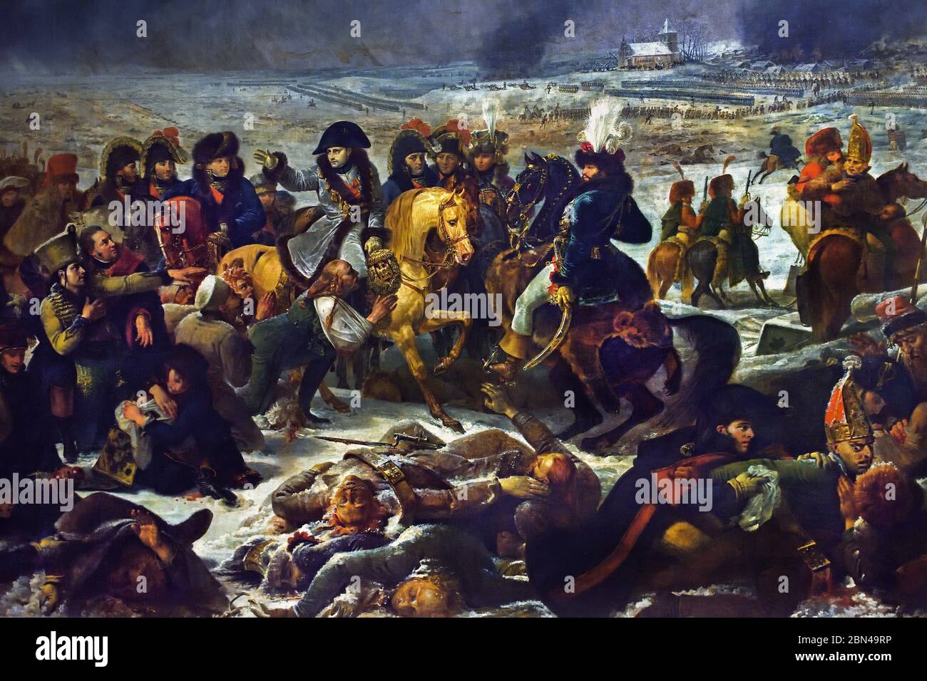 Empereur Napoléon sur le champ de bataille - Napoleon on the ...