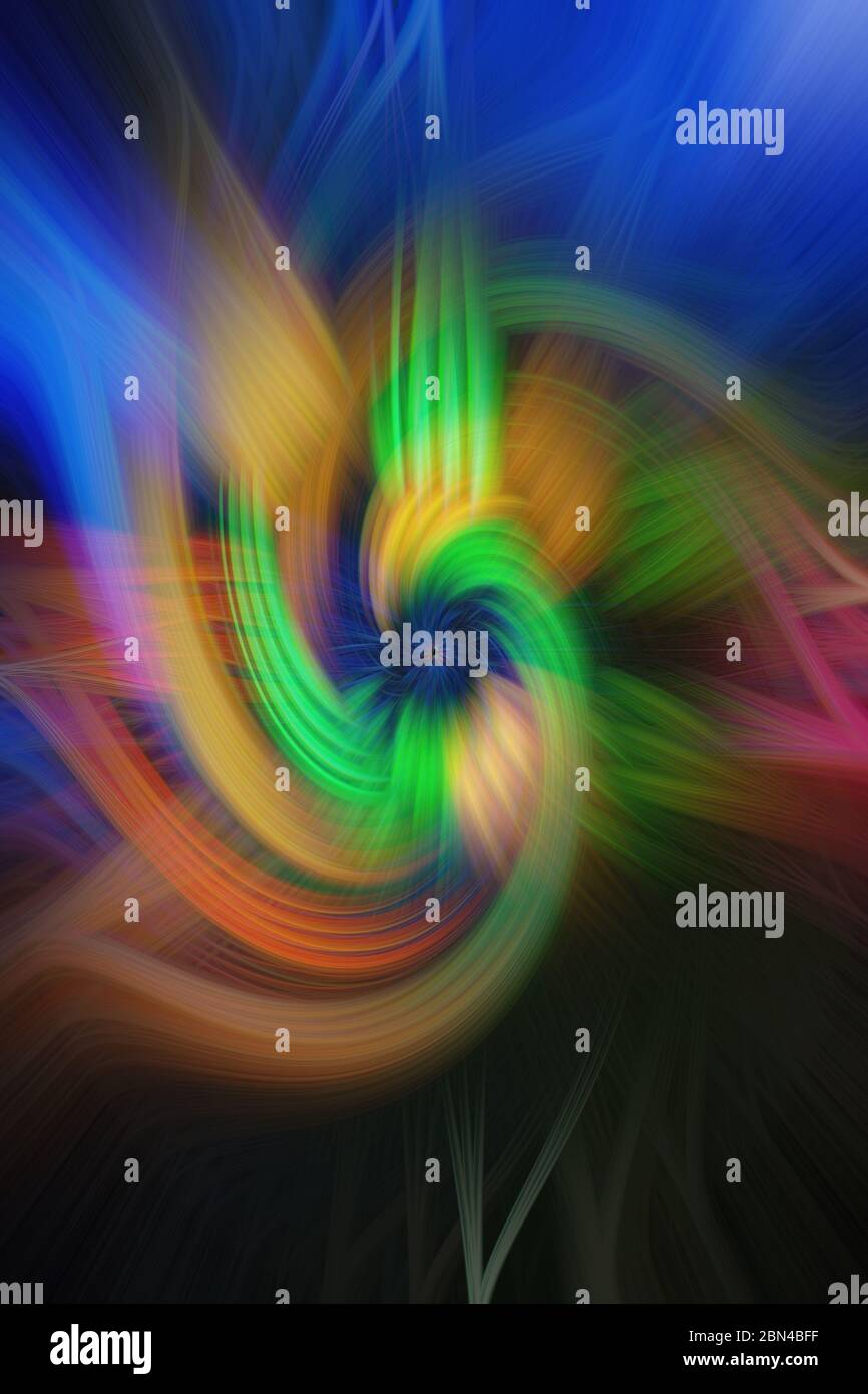 Abstract swirl in colorful color Stock Photo - Alamy