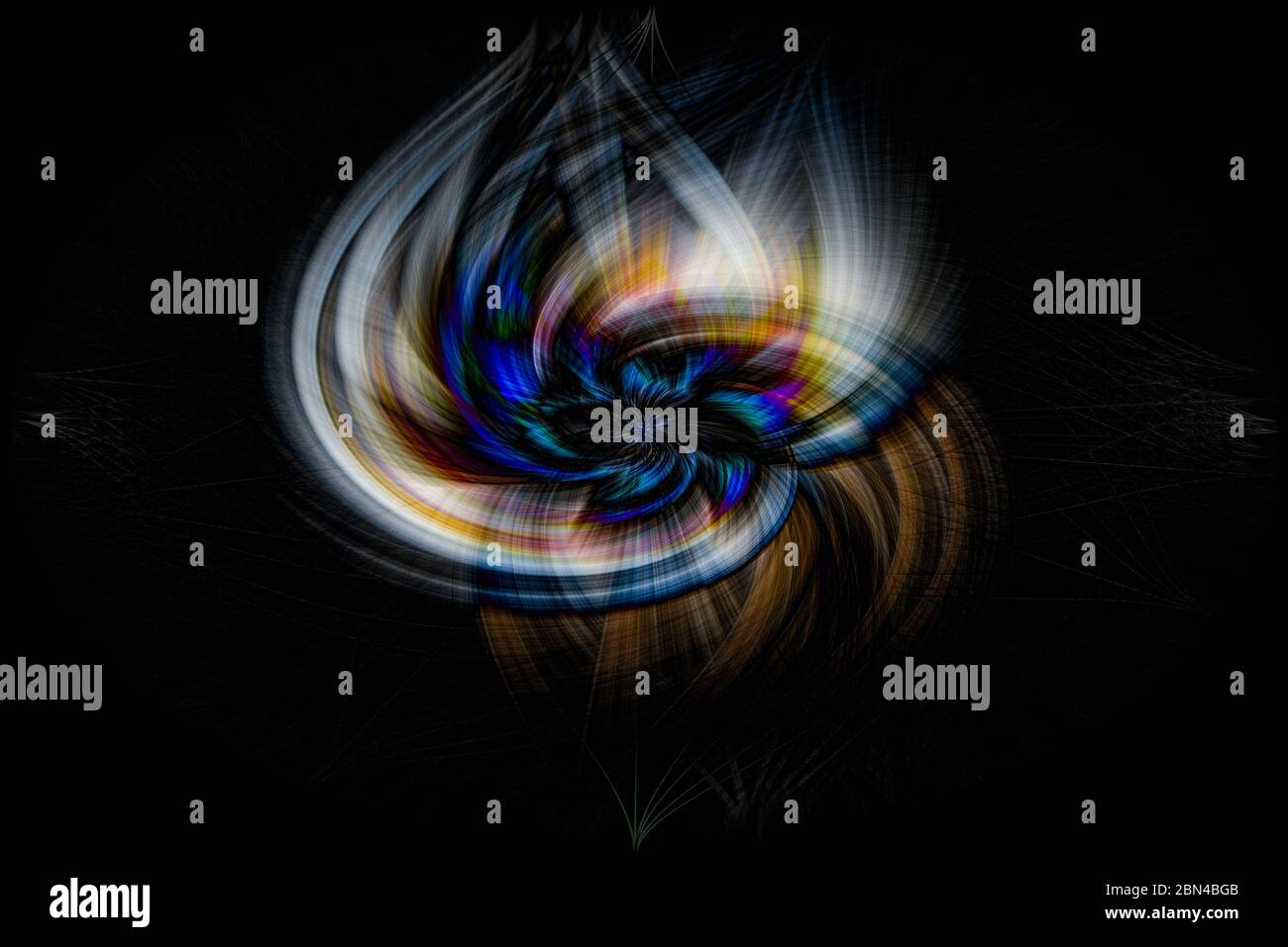 Abstract swirl in colorful color Stock Photo - Alamy