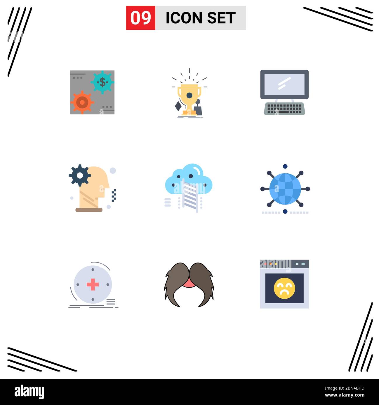 Computer monitor keyboard icon symbols hi-res stock photography and ...