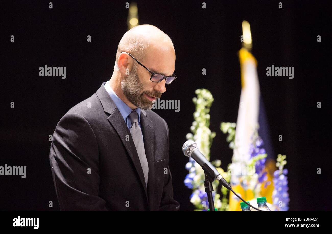 A funeral service for U.S. Customs and Border Protection Officer ...