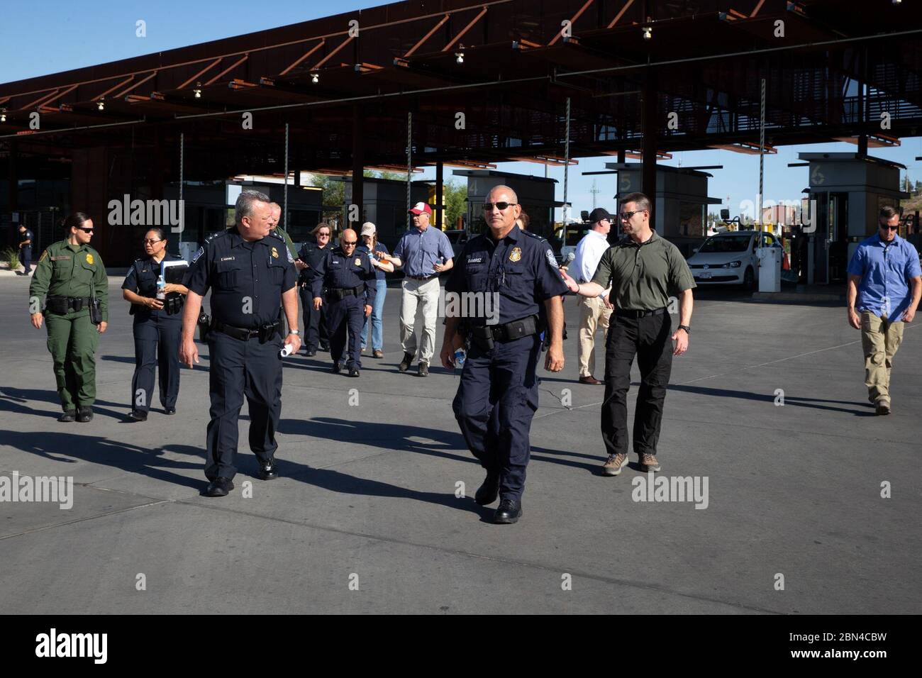 Acting DFO Guadalupe Ramirez, along with Interim Port Director Michael ...