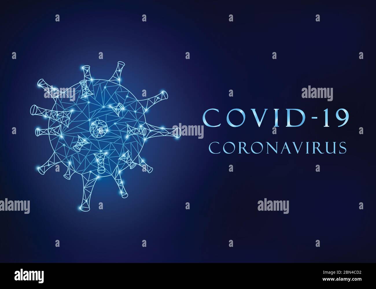 Glowing polygon Stock Vector Images - Alamy