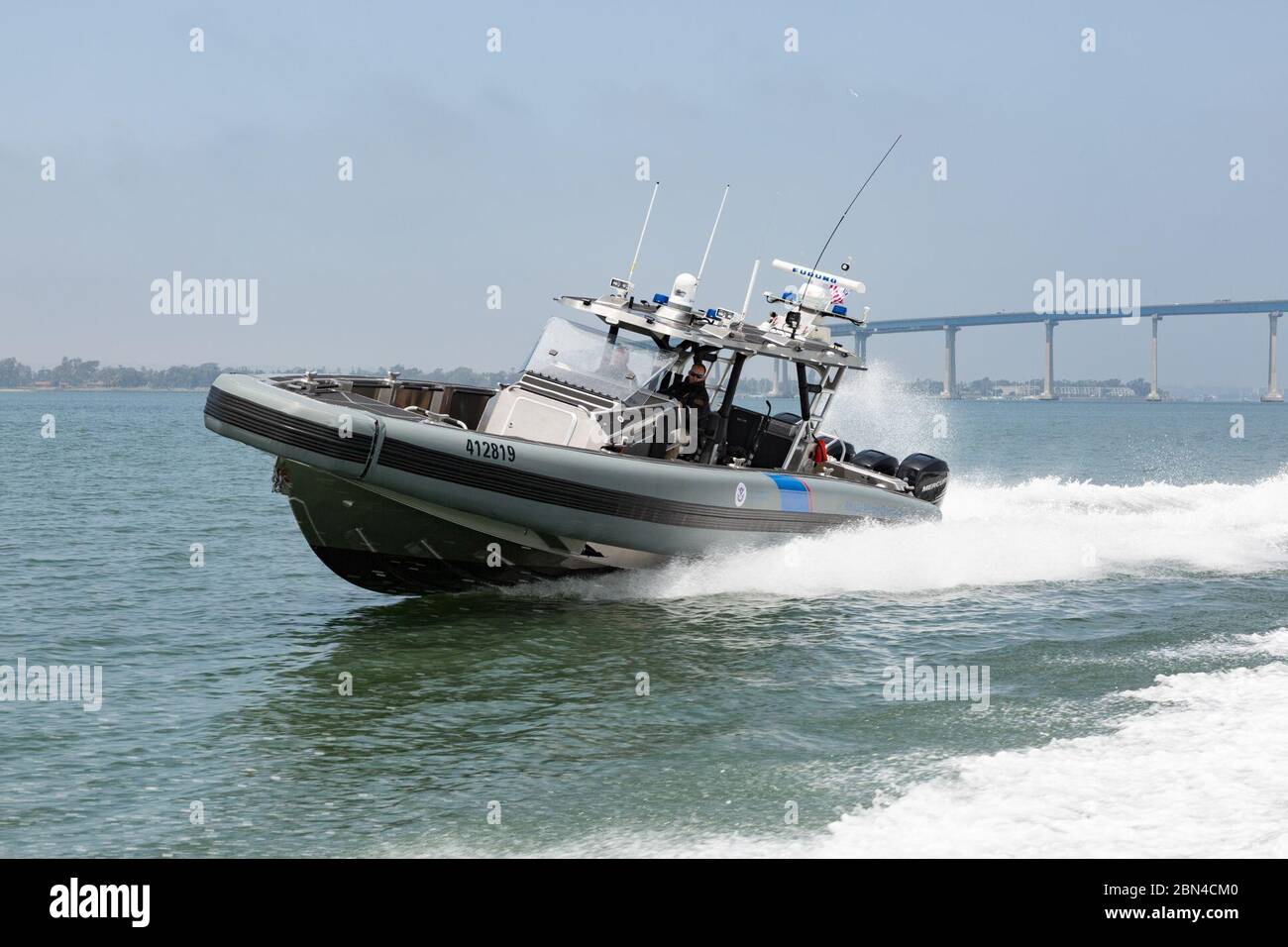 CBP San Diego Air and Marine Operations introduced the new Interceptor ...
