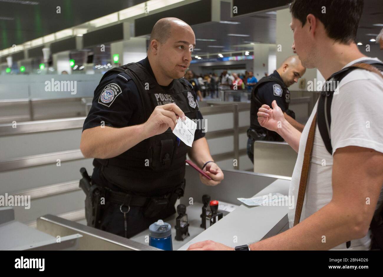 Standard arrival screening operations hi-res stock photography and ...