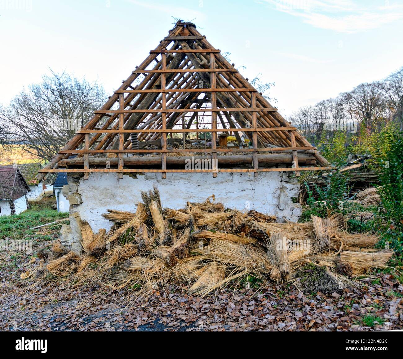 Without roof truss hi-res stock photography and images - Alamy