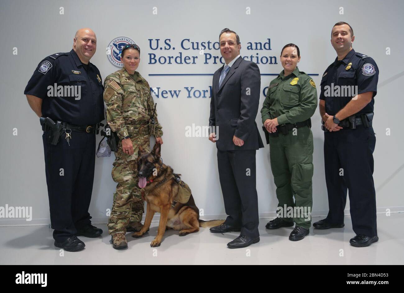 BORSTAR Agent Lora Thomas and her canine partner Twan met with U.S ...