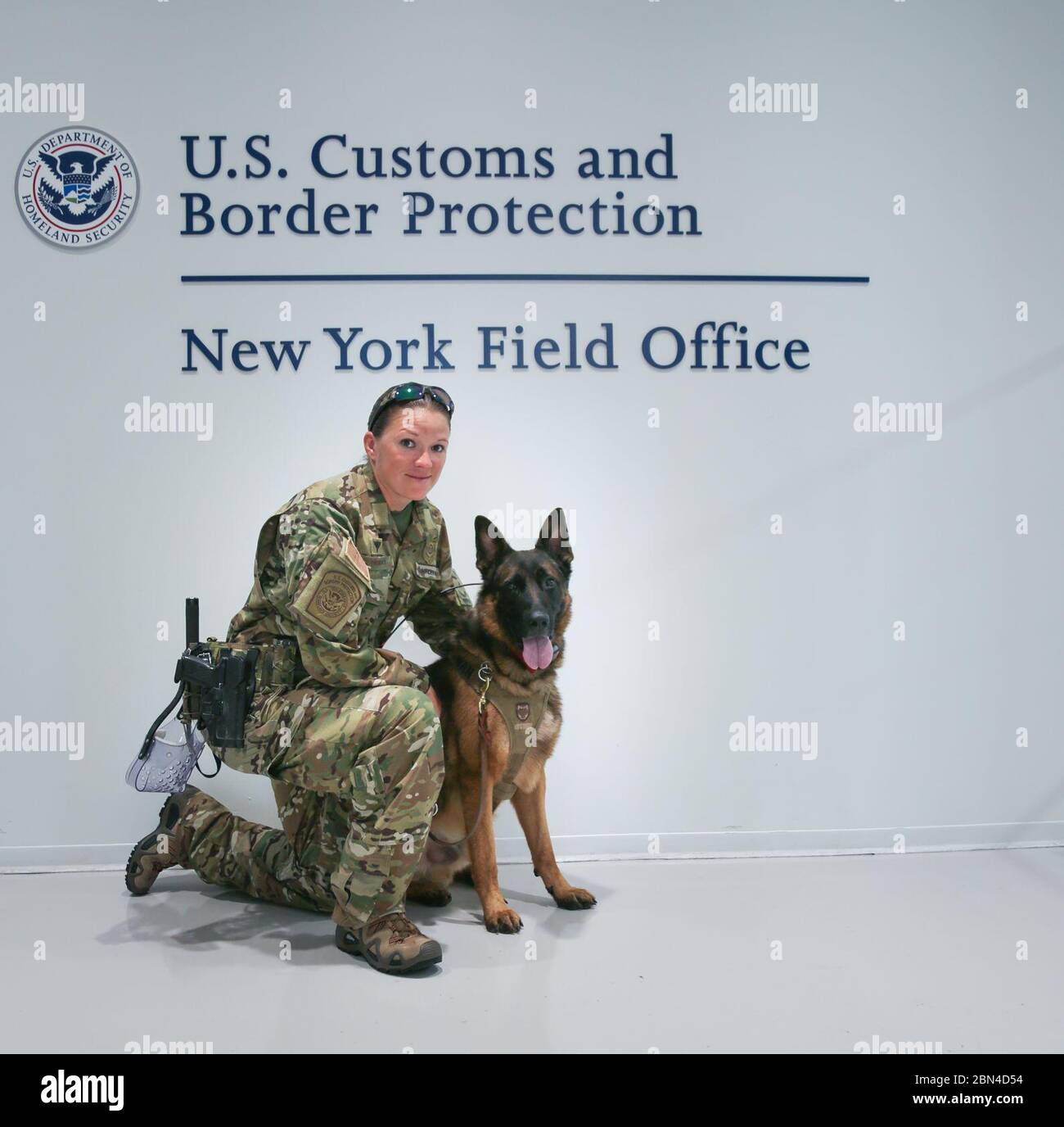 Tucson Sector BORSTAR Agent Lora Thomas and her canine partner Twan ...