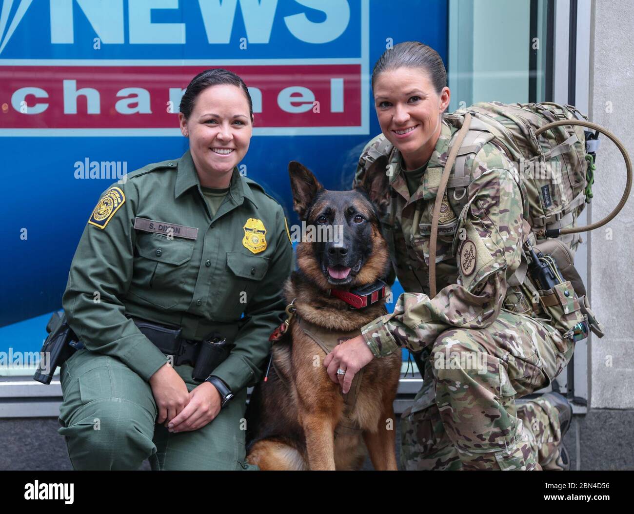 Tucson Sector BORSTAR agent Lora Thomas and her canine partner Twan ...