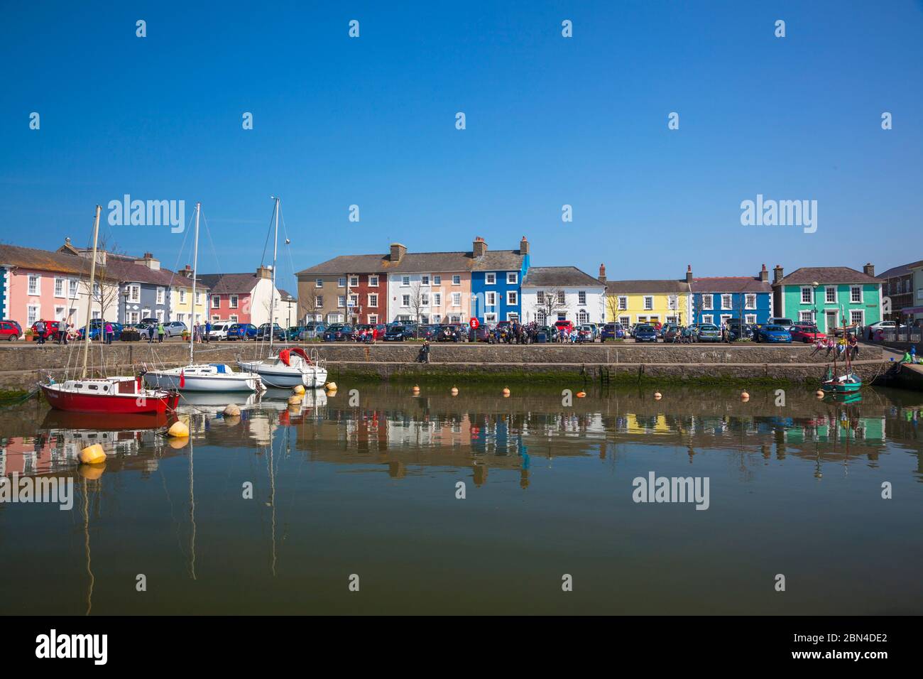 Aberaeron village hi-res stock photography and images - Alamy