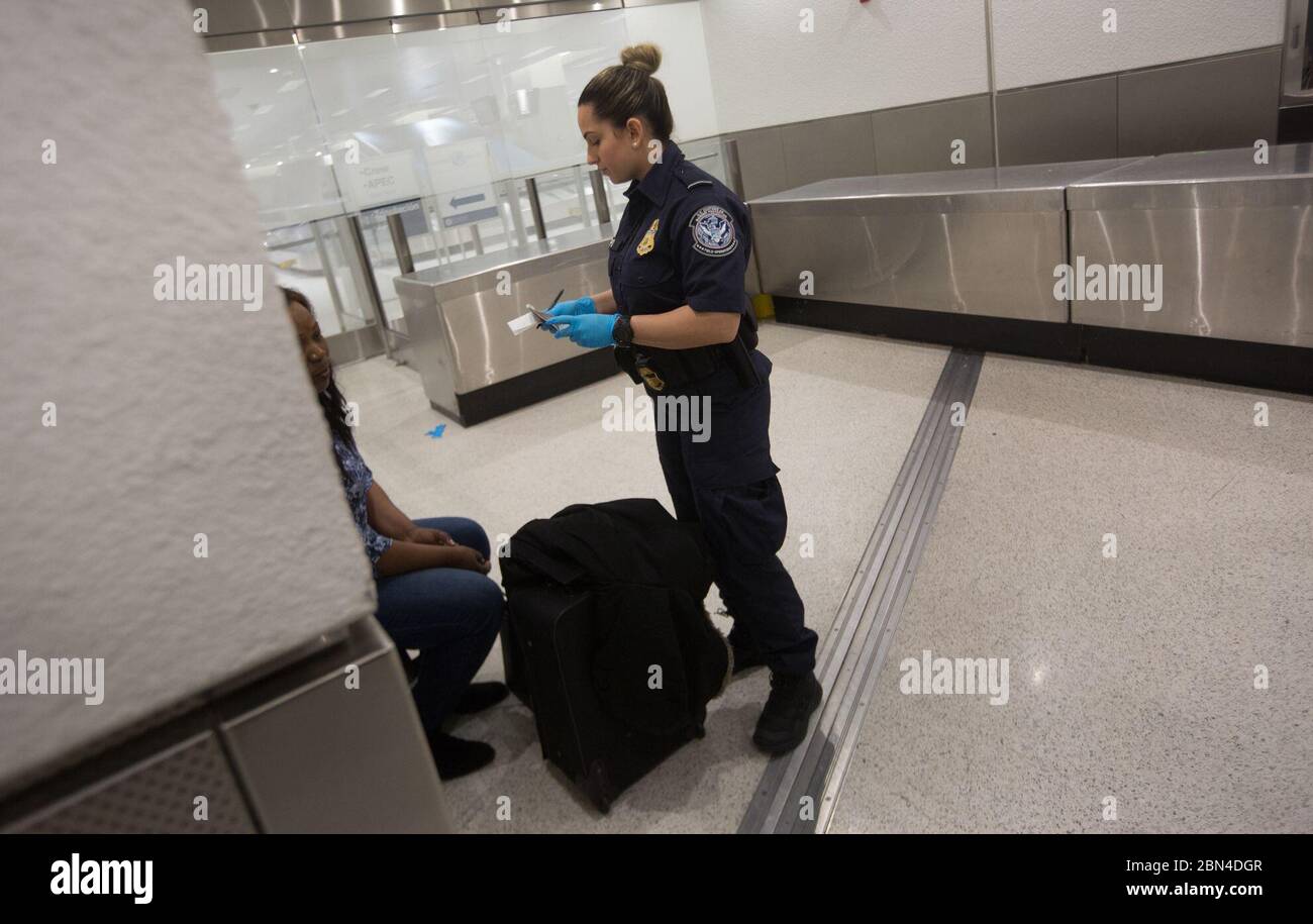On January 10, 2018, U.S. Customs and Border Protection officers ...
