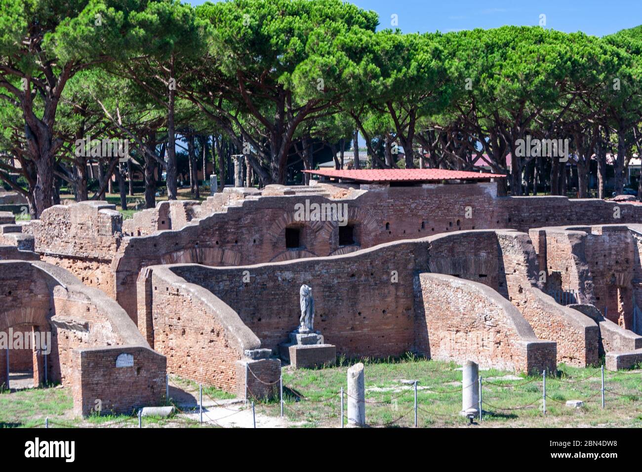 Terme di Nettuno, Baths of Neptune, Ostia Antica, Ostia, Italy Stock ...