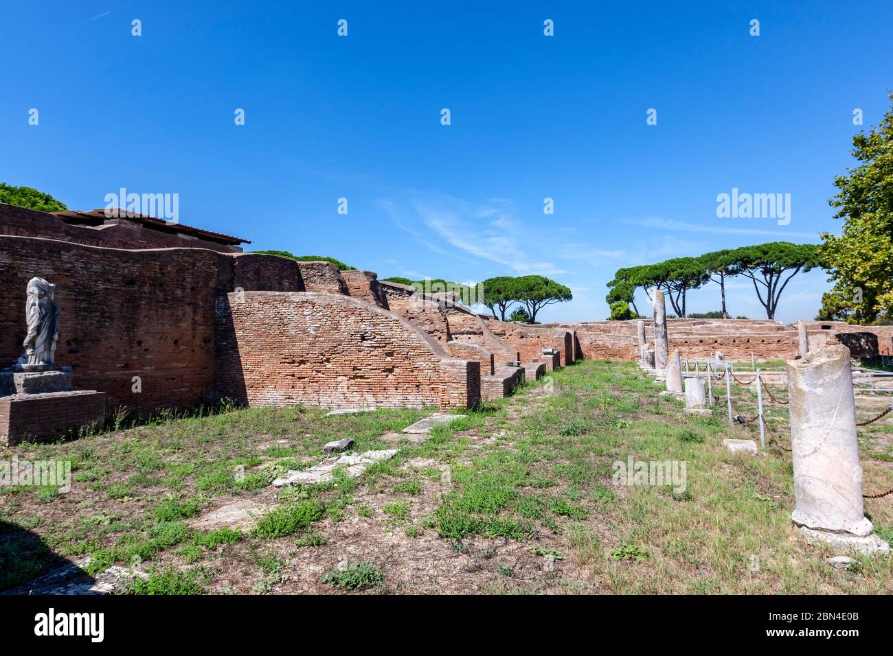 Terme di Nettuno, Baths of Neptune, Ostia Antica, Ostia, Italy, Ostia ...