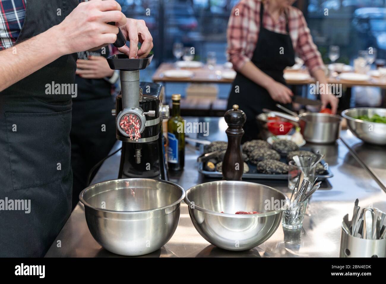 Meat mincer hi-res stock photography and images - Alamy