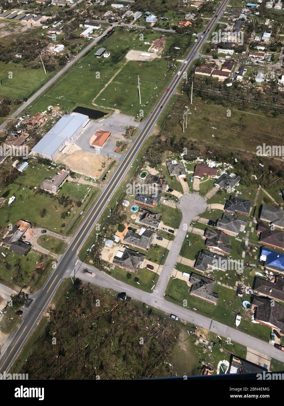 Hurricane michael panama city damage hi-res stock photography and ...
