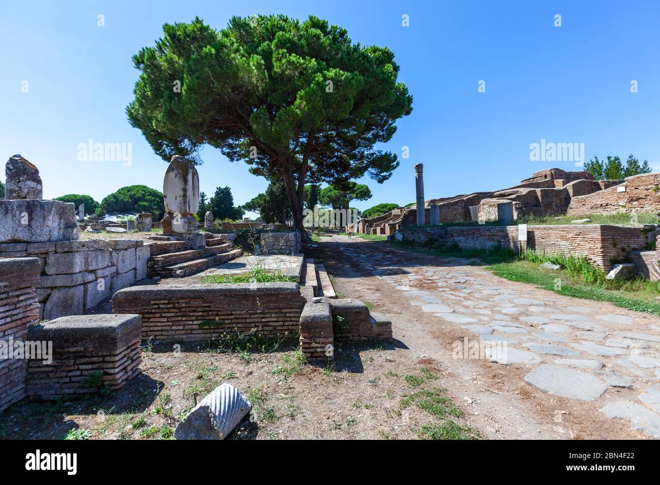 Ostia the harbour city of ancient rome hi-res stock photography and ...