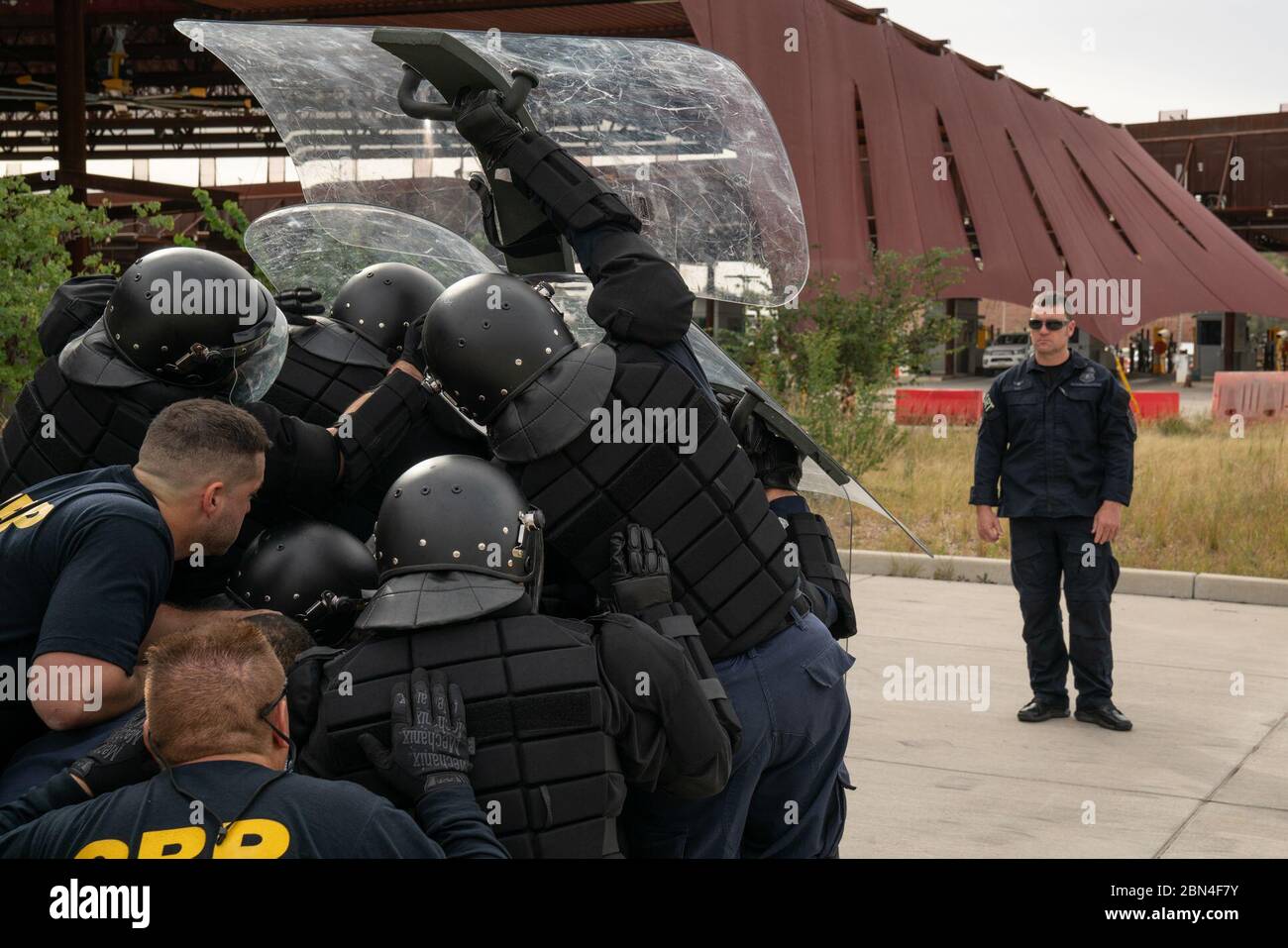 Mobile Field Force officers from the Office of Field Operations train ...