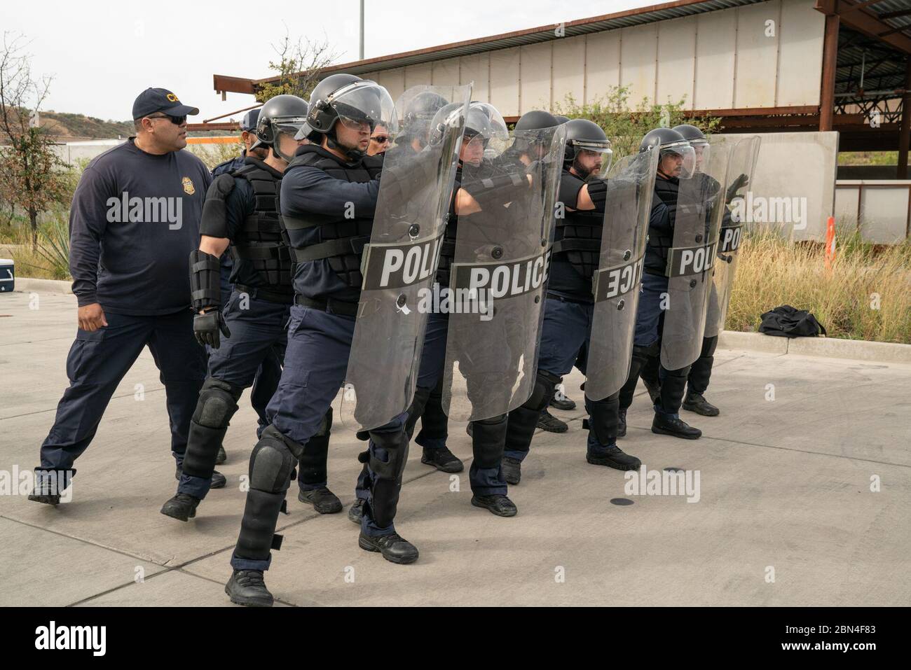 Mobile Field Force officers from the Office of Field Operations train ...