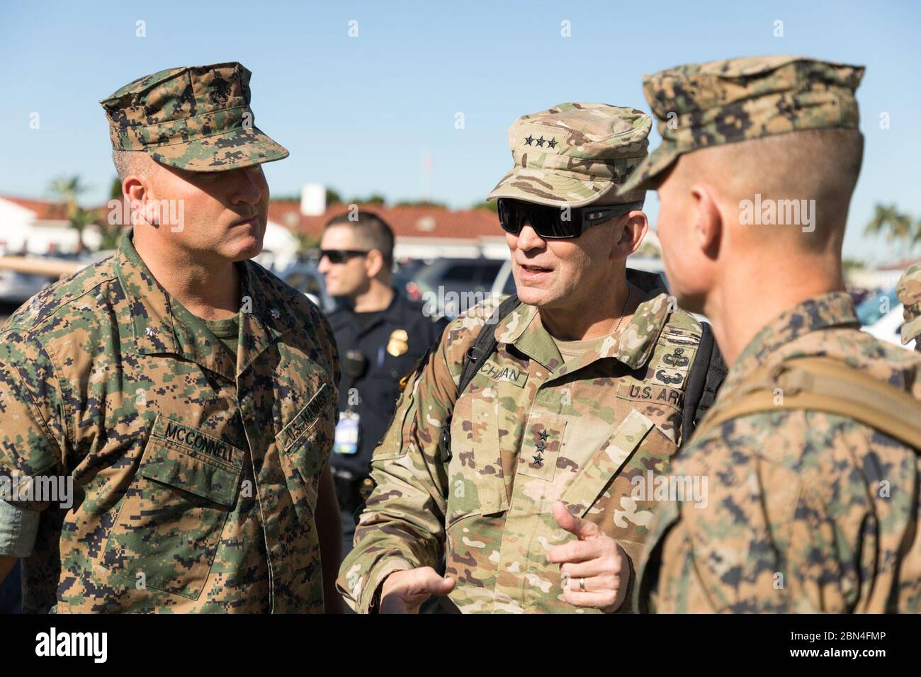 LTG Jeffrey Buchanan, Commanding General of U.S. Army North, visits the ...