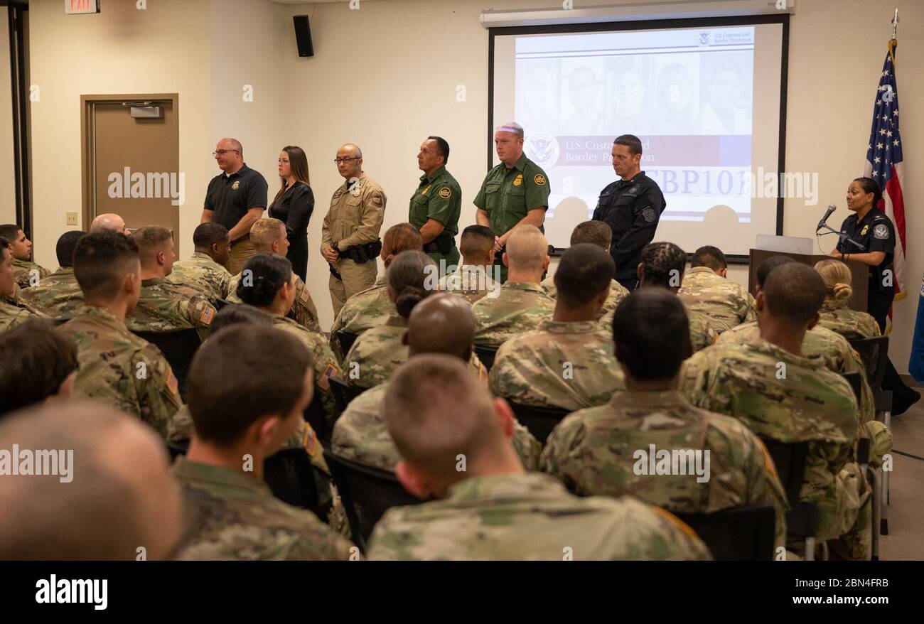 On November 2, 2018, CBP and ICE leadership briefed approximately 175 ...