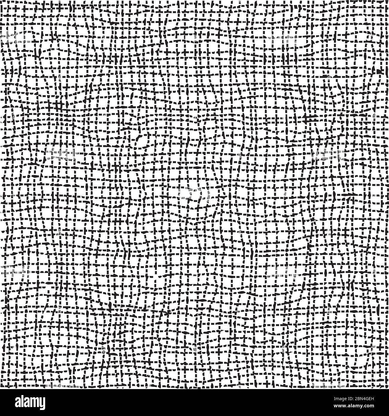 Horizontal and vertical crossing wavy thin uneven lines seamless ... Horizontal and vertical crossing wavy thin uneven lines seamless ...