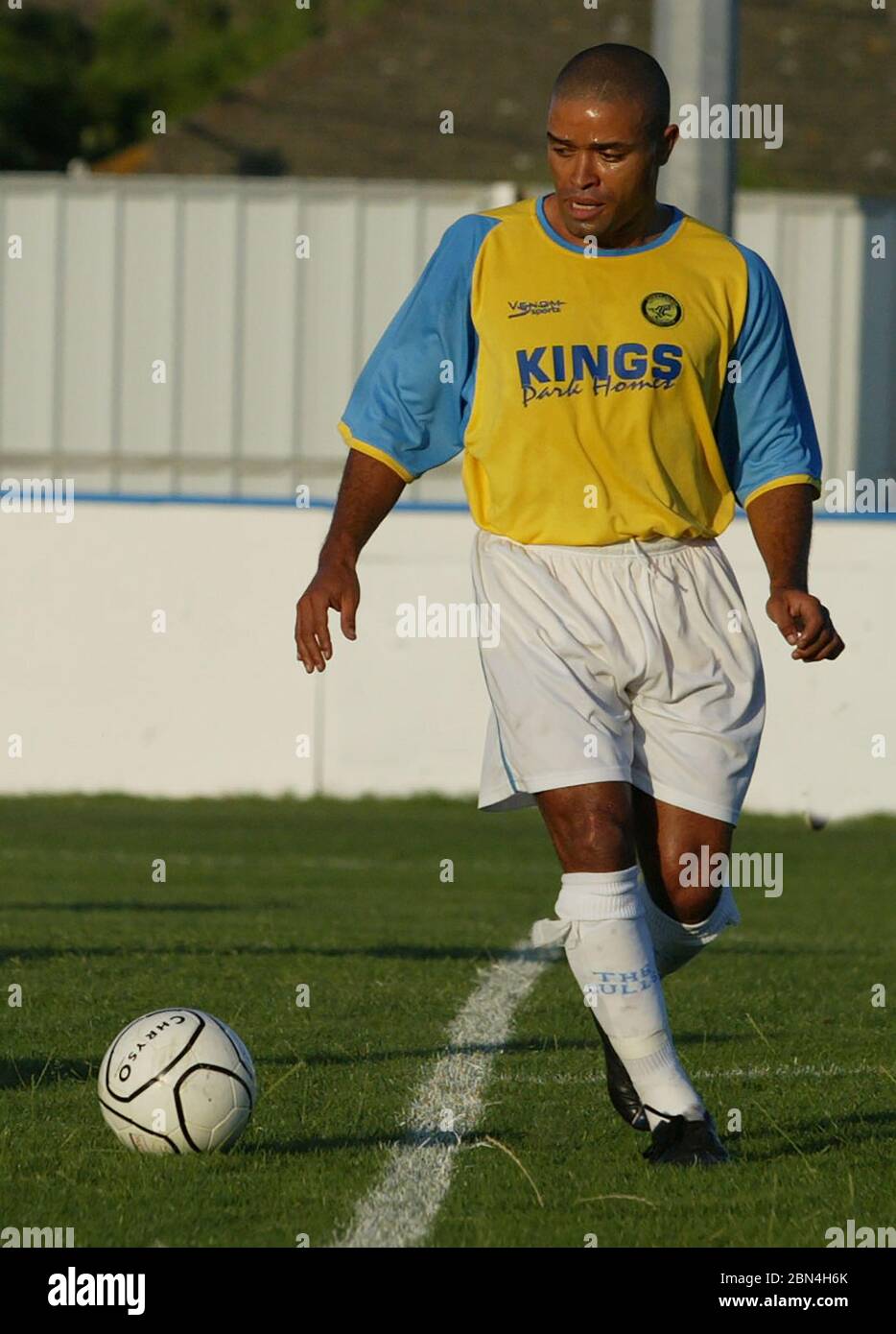 CANVEY, UK. JULY 22: Jeff Minton of Canvey Island during Friendly ...