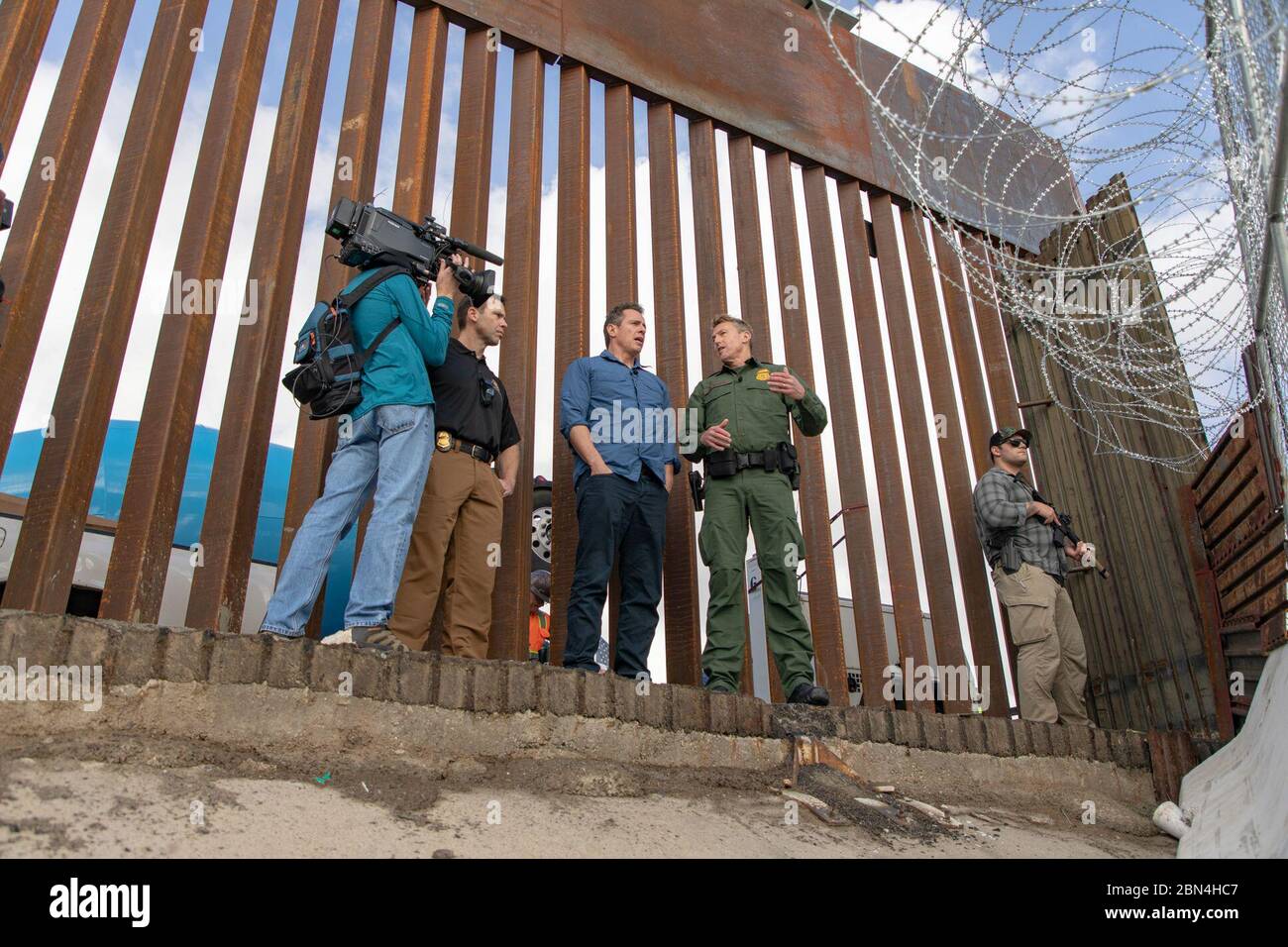 U.S. Customs and Border Protection Commissioner Kevin McAleenan toured ...