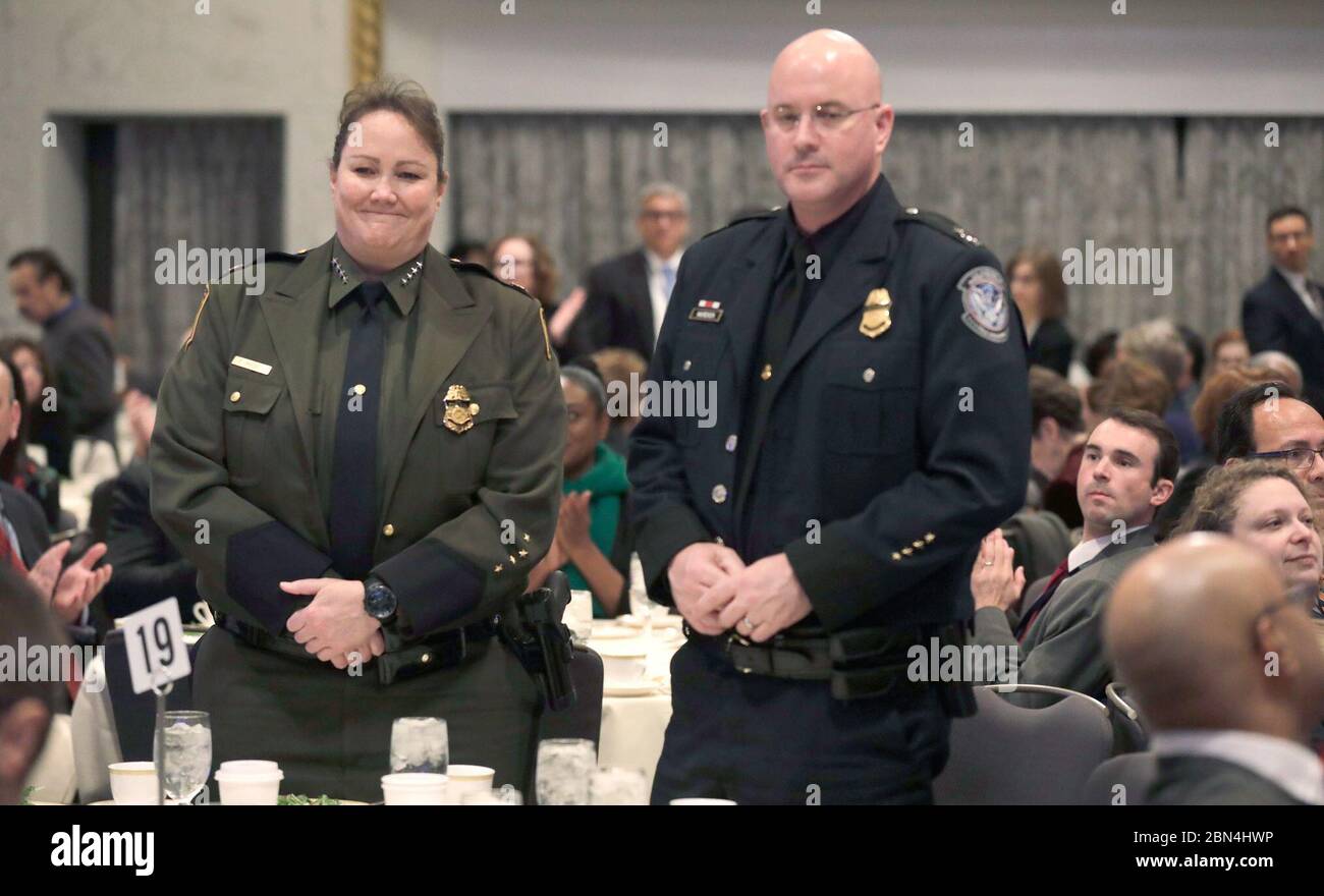 United States Border Patrol Chief Carla L. Provost and Houston Field ...