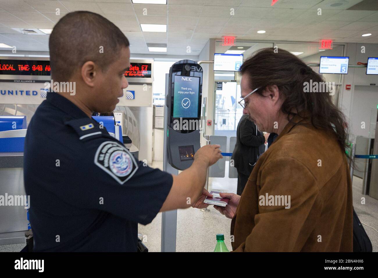 On February 12, 2018, a U.S. Customs and Border Protection officer ...