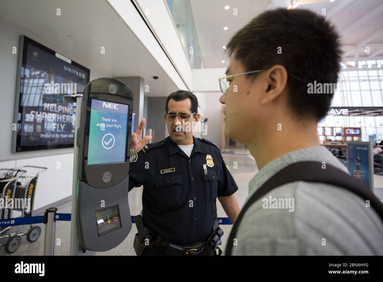 Facial Recognition Airport High Resolution Stock Photography and Images ...
