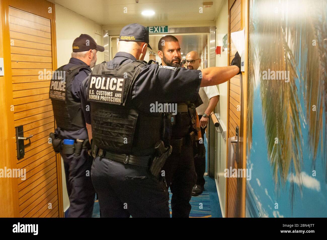 On February 21, 2019, U.S. Customs and Border Protection (CBP) officers ...