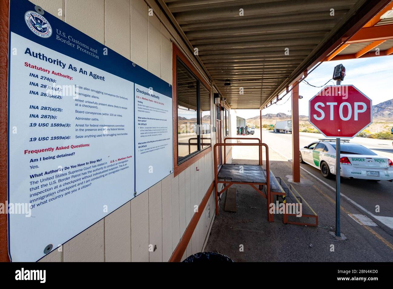 U.S. Customs and Border Protection agents from the Yuma Sector conduct ...