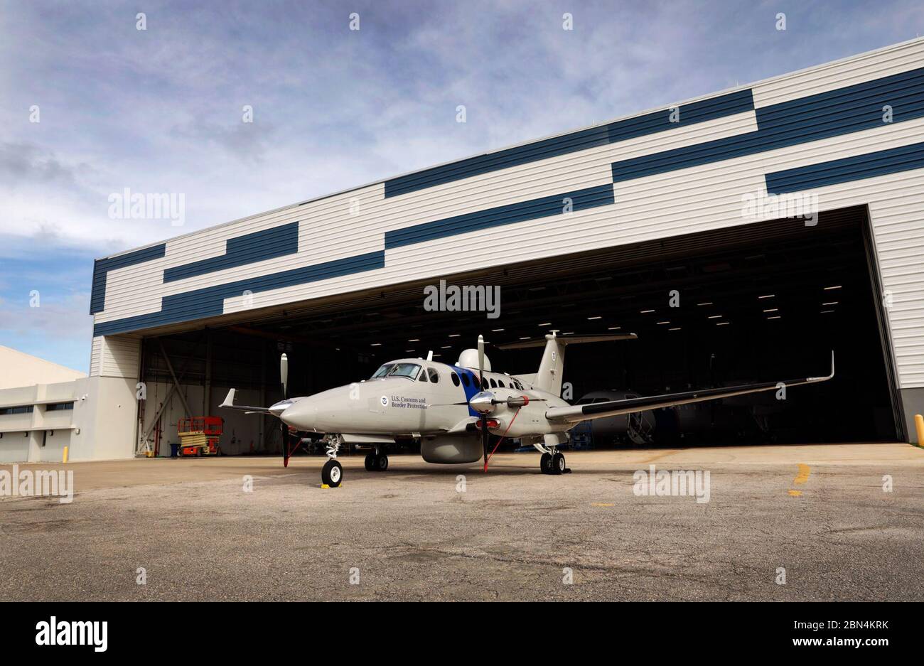 A U.S. Customs and Border Protection Multi-Role Enforcement Aircraft ...