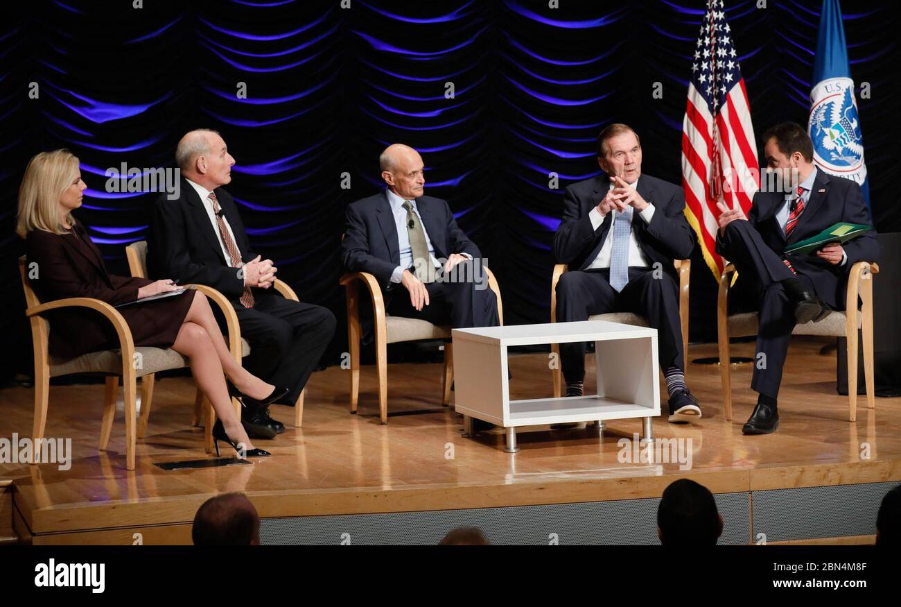 On March 1, 2018, DHS Secretary Kirstjen Nielsen, alongside former DHS ...