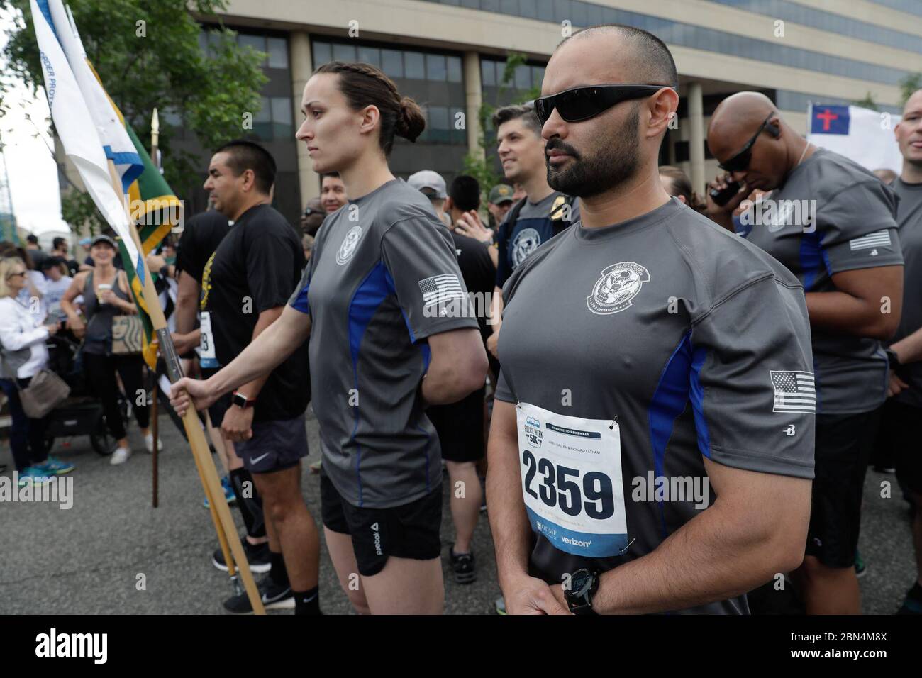 U.S. Customs and Border Protection officers participate in the 13th ...