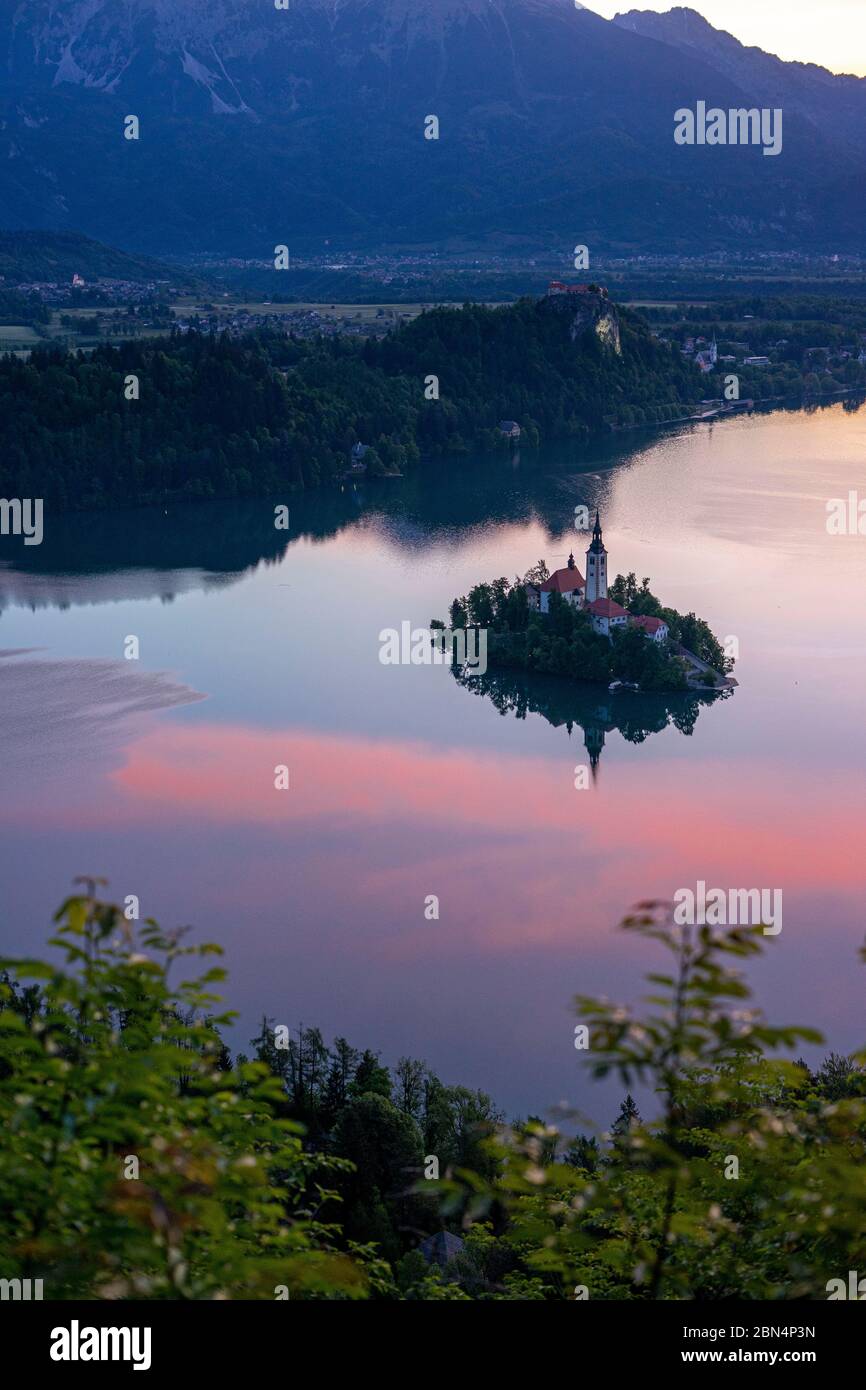 Overlooking lake bled hi-res stock photography and images - Alamy