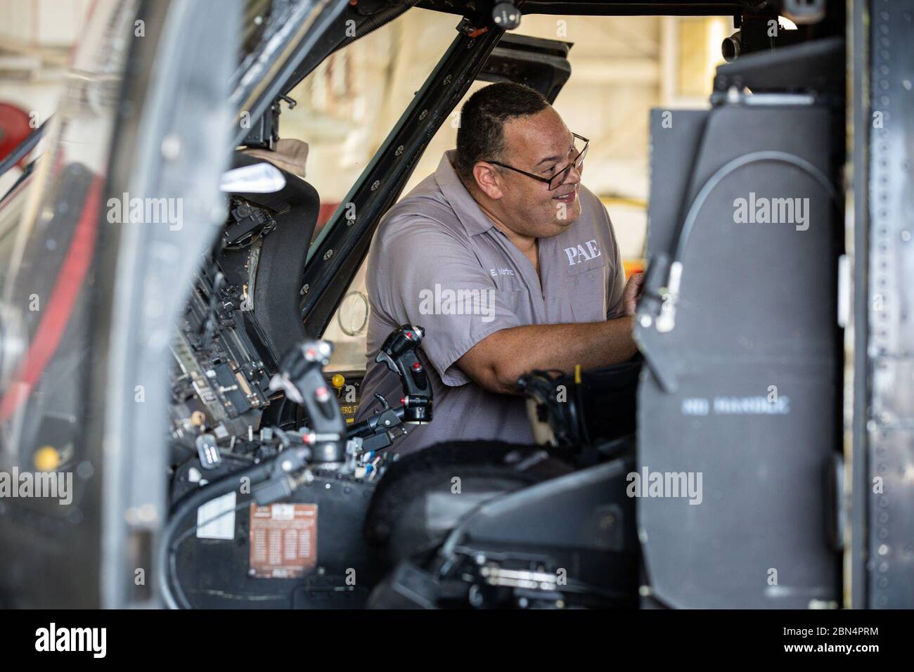On September 5, 2019, a maintenance crew inspected a CBP Air and Marine ...