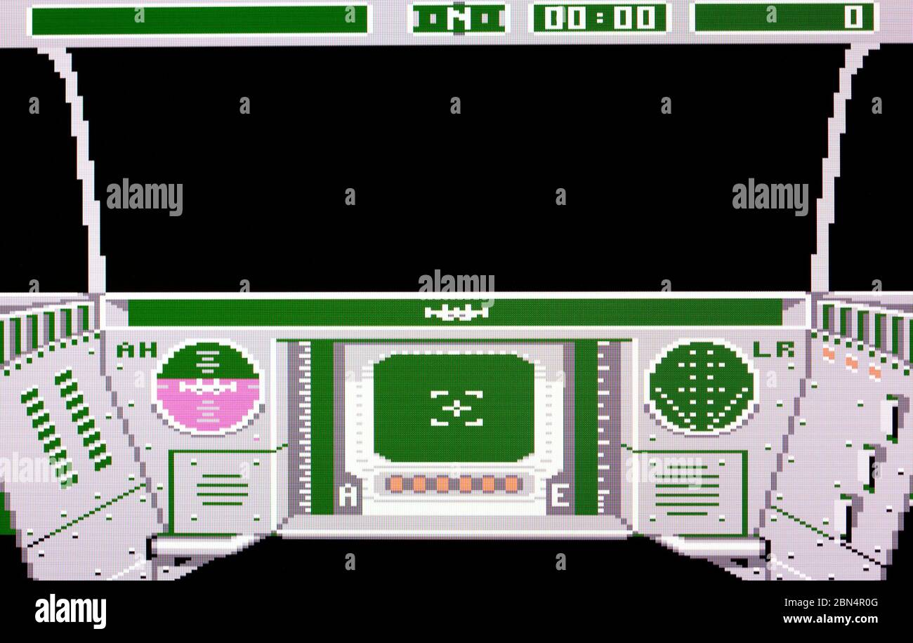 Rescue on Fractalus Prototype - Atari 7800 Videgame Stock Photo - Alamy