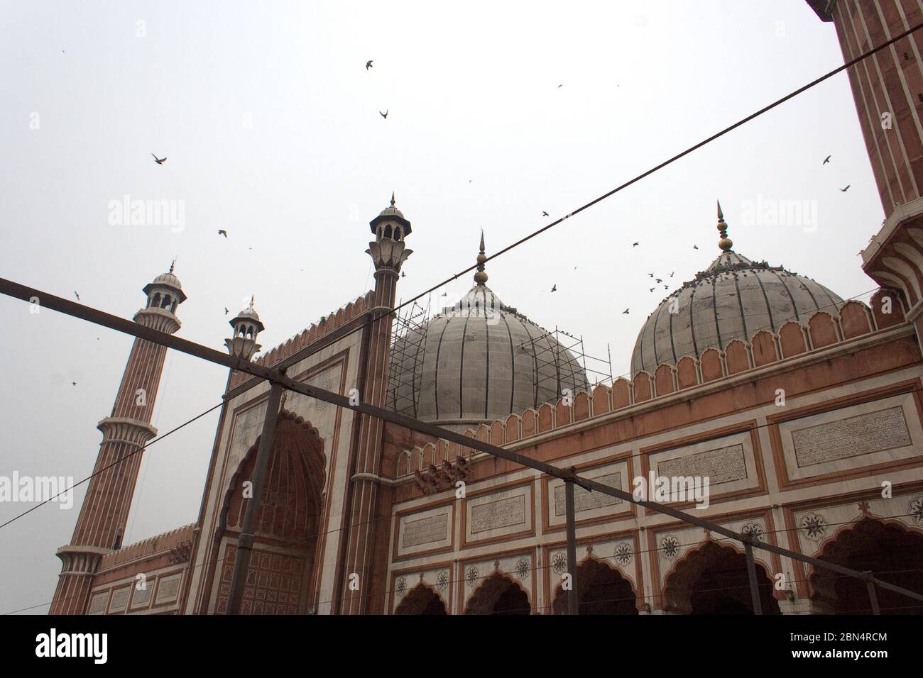 Jama Masjid Mosque In Delhi India Built By Mughal Emperor Shah Jahan